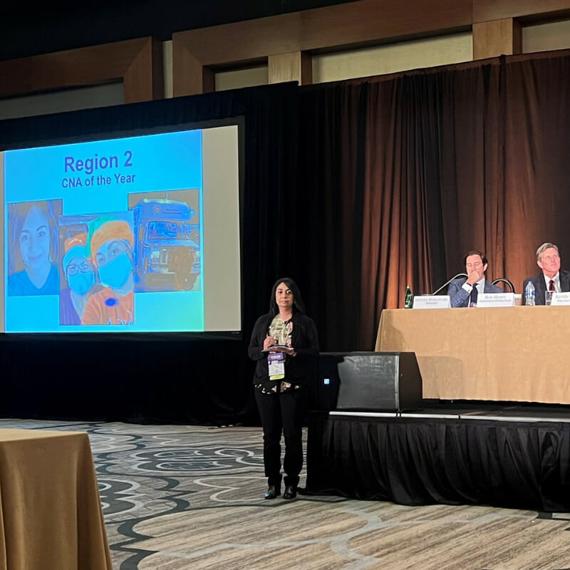 Meadow Creek's, Marci Bejil, received 2022 THCA CNA of the Year Award ...